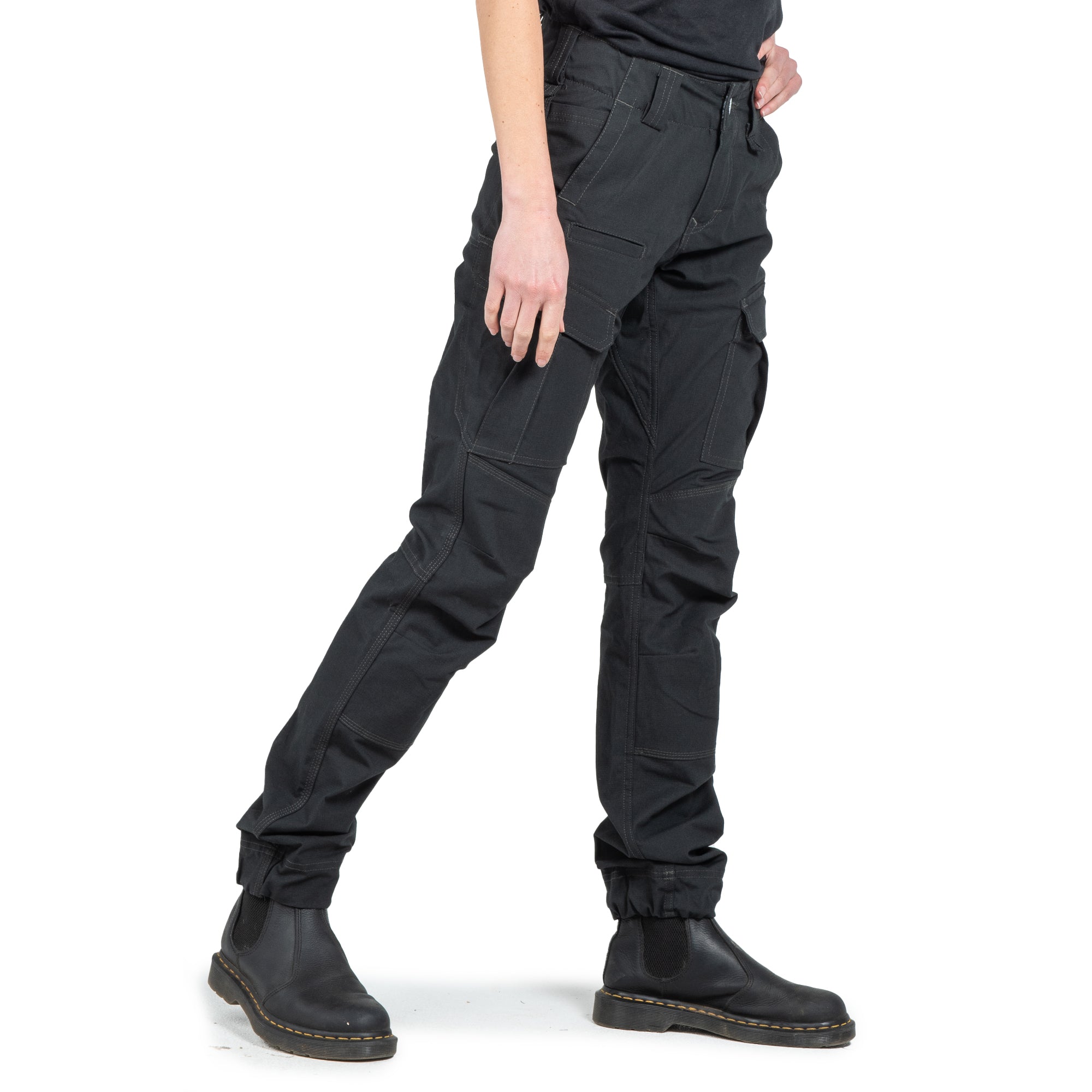 Ready Set Cargo in Ripstop Black | Womens Workwear | Dovetail Workwear ...